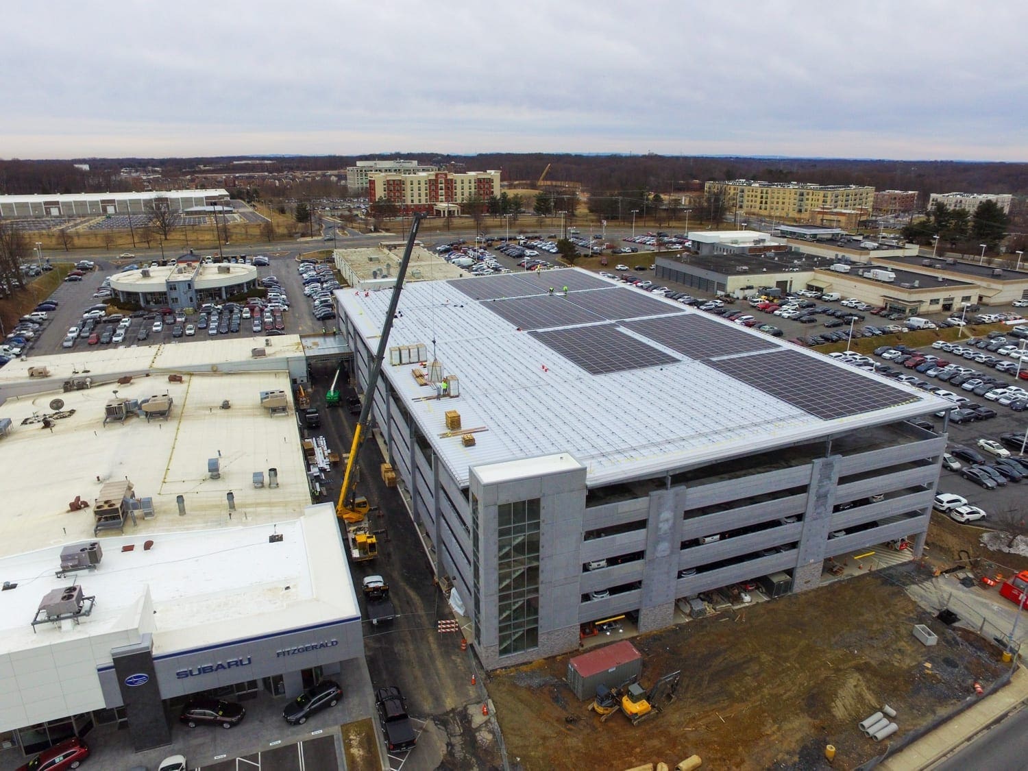 Fitzgerald Auto Mall - Aurora Energy | Commercial Solar